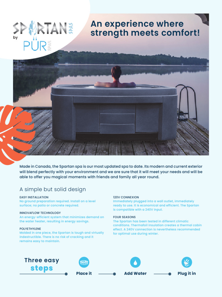 Spartan Spa: Comfort Meets Innovation | PDF | Sustainable Technologies ...