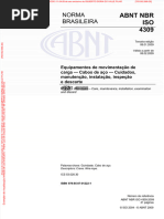 Abnt NBR Iso 4309 - 2022 | PDF | Mecânica | Engenharia Mecânica