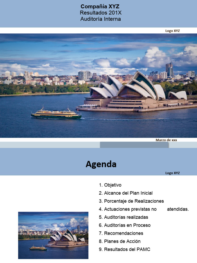 Modelo Informe Anual Resultados de Auditoria Interna v3 | PDF ...