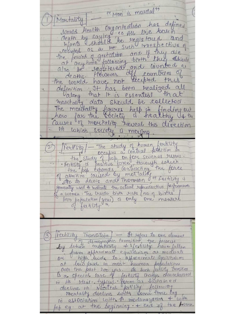 EOP Short Questions | PDF