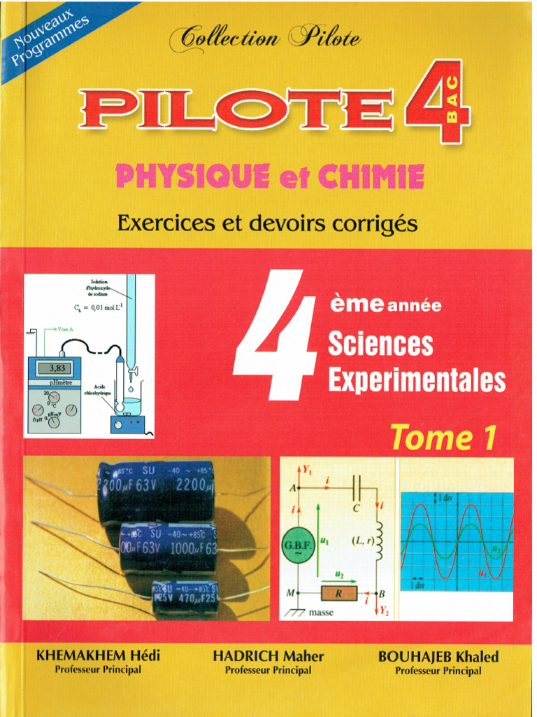Pilote Physique Bac Sc Exp t1 | PDF
