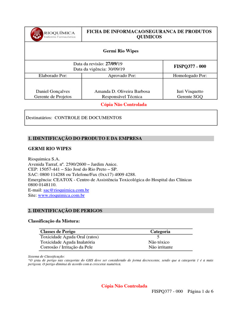 Fispq - Germirio | PDF | Temperatura | Química