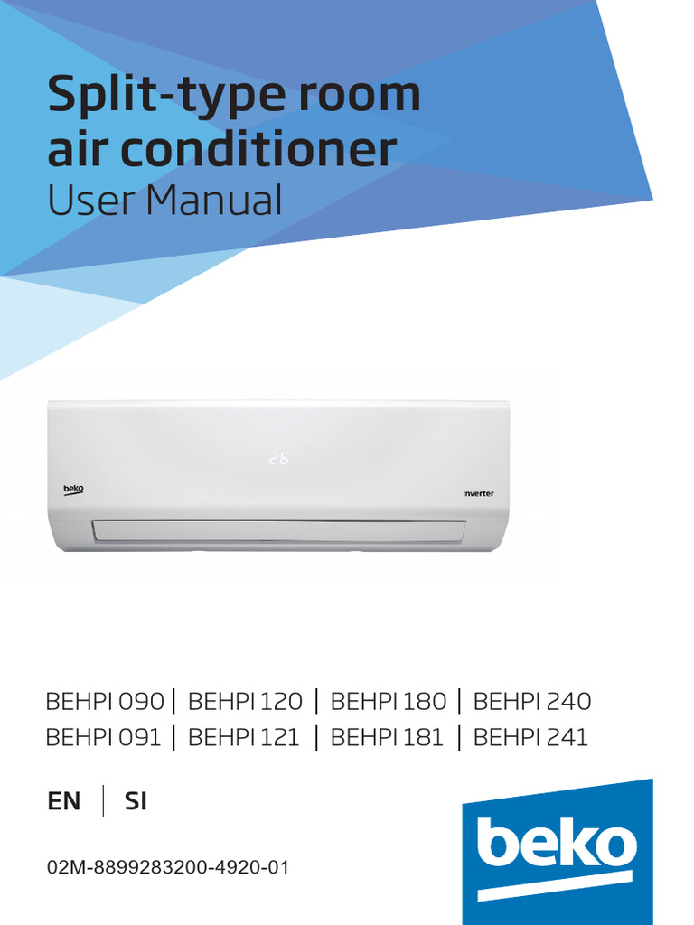AC SPLIT UNIT-User-Manual - File-Longsl-SI | PDF