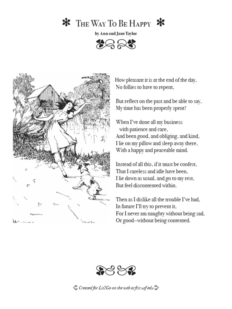 The Way To Be Happy | PDF