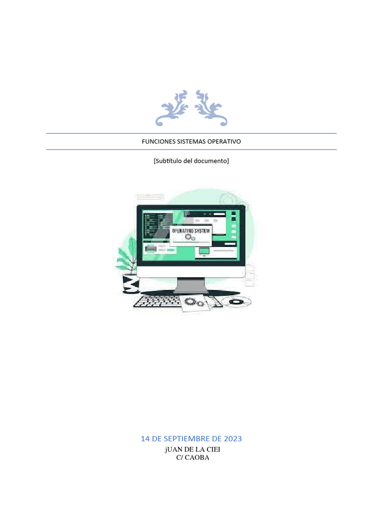 Funciones S | PDF | Proceso (Computación) | Hilo (Computación)