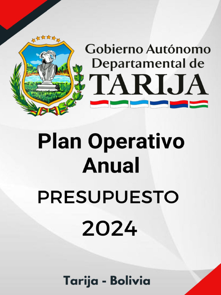 POA 2024 GADT | PDF | Presupuesto | Planificación