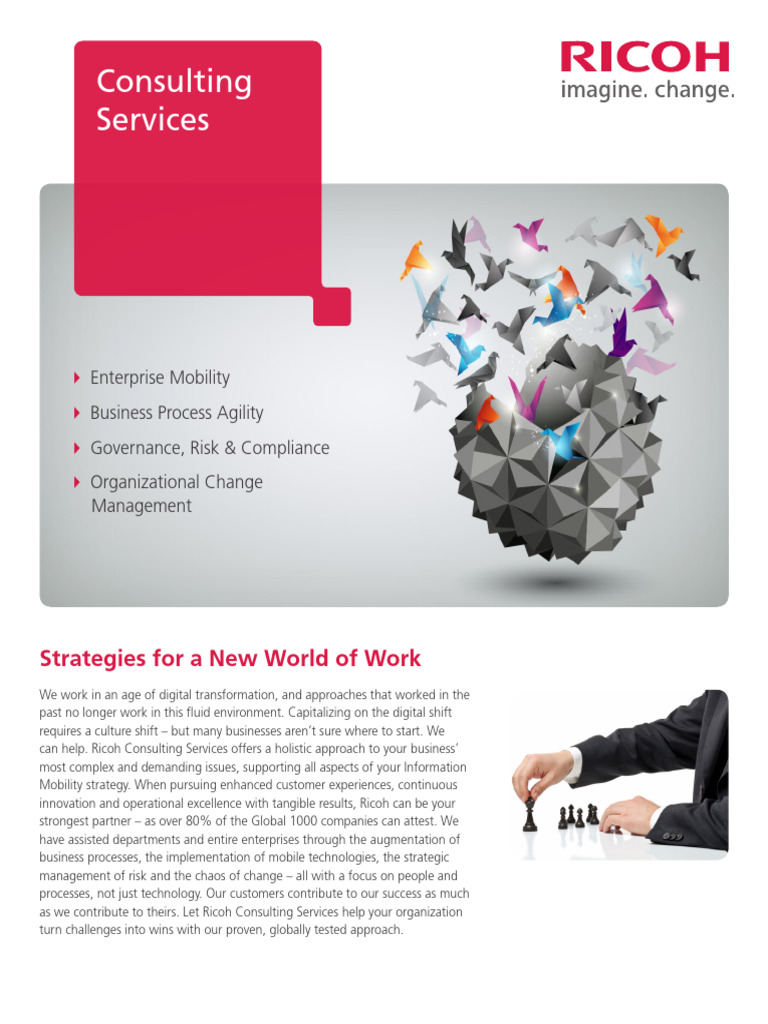 Consulting-Services-Brochure | PDF | Consultant | Business Process