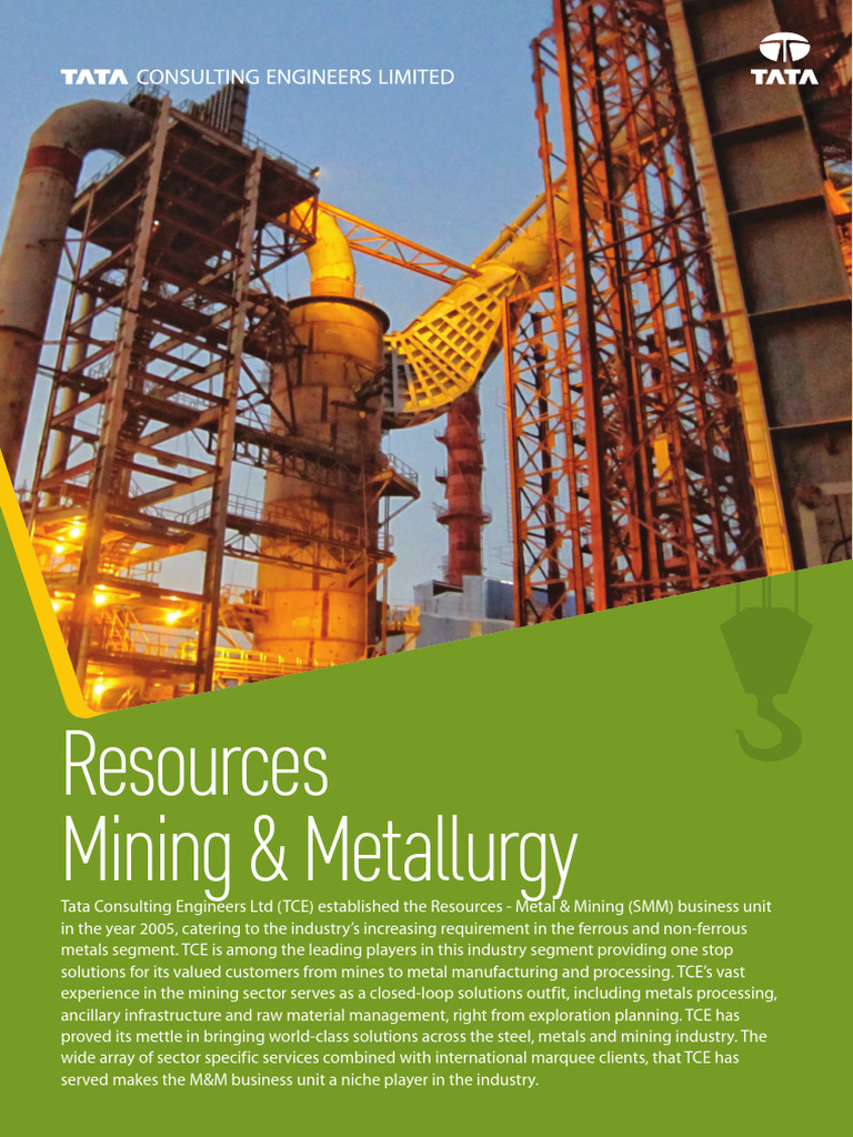 TCE Resources MM Brochure | PDF | Mining | Metals