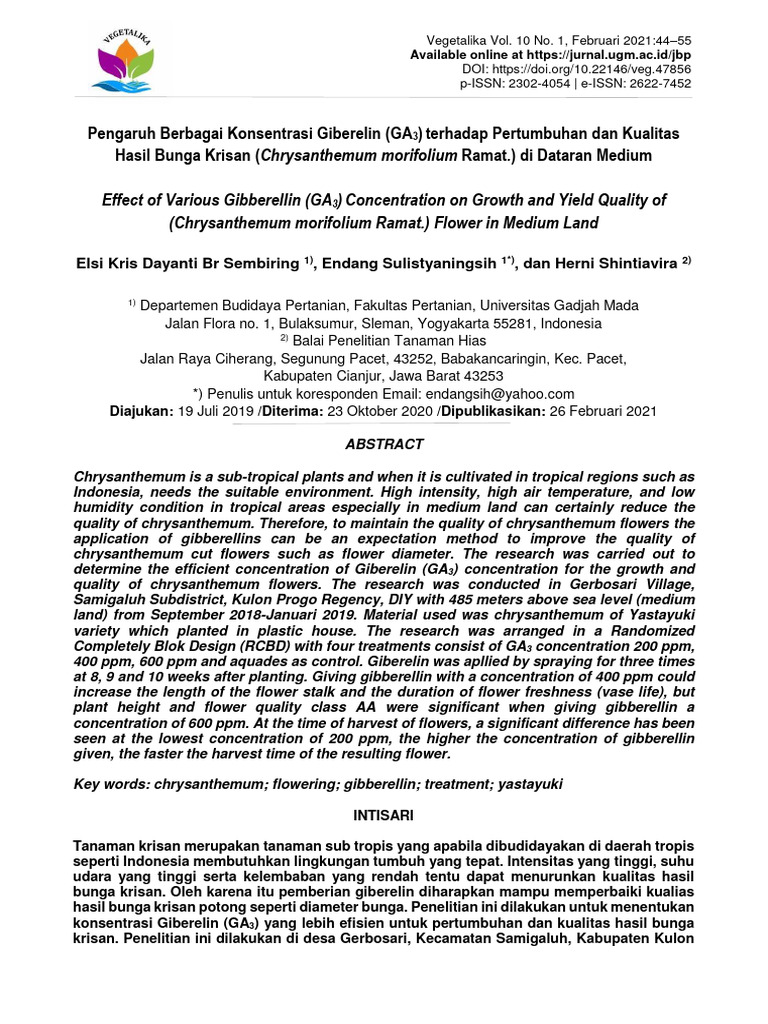 Review Jurnal MK BDT Hias | PDF | Botany | Plants