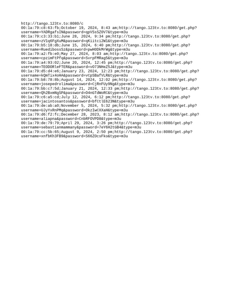 STB Portal - Tango.123tv | PDF