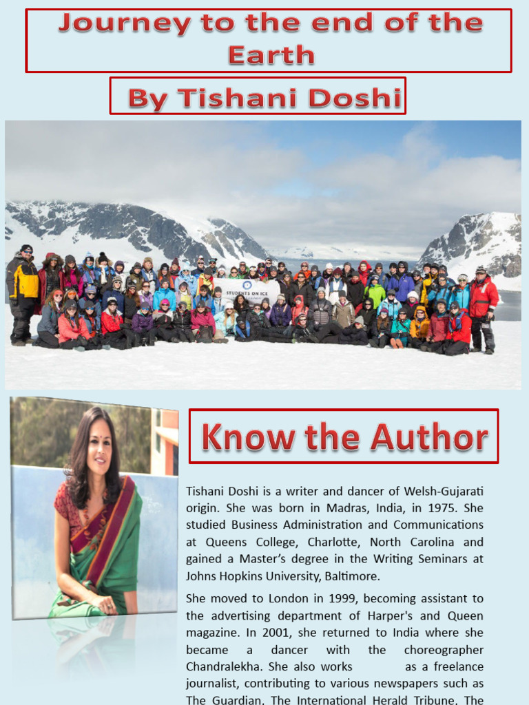 L 3 Journey To The End of The Earth | PDF | Antarctica | Oceans