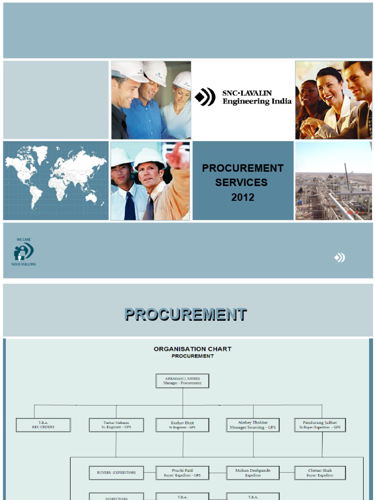 Global Procurement Services Overview 2012 | PDF | Procurement | Supply ...