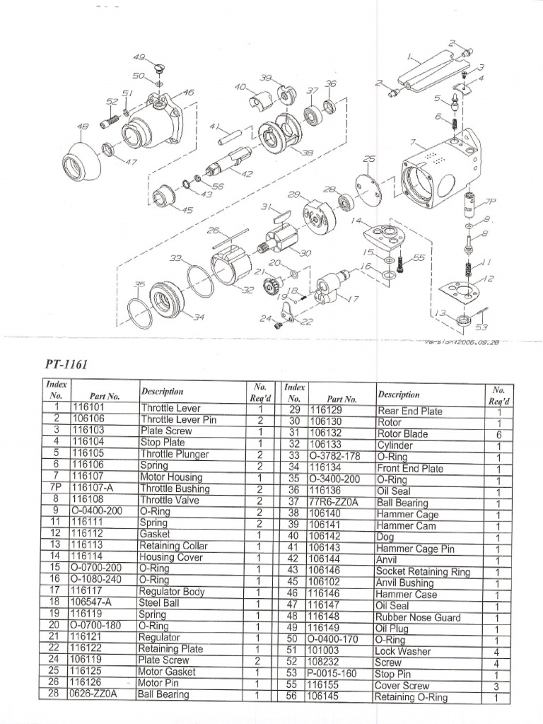 136e Parts Breakdown | PDF