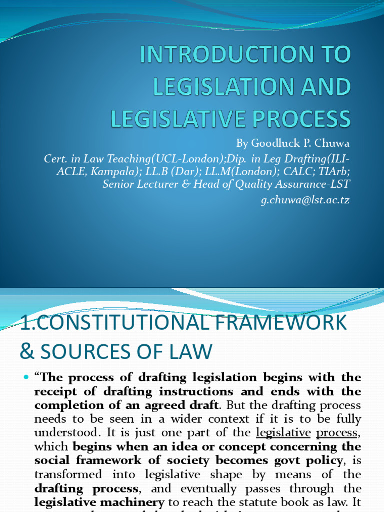 LEGAL DRAFTING NOTES KGM Notes | PDF | Bill (Law) | Policy
