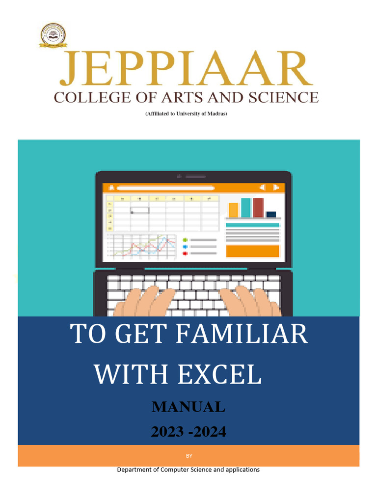 MS EXCEL MANUAL-FINAL | PDF | Microsoft Excel | Computing