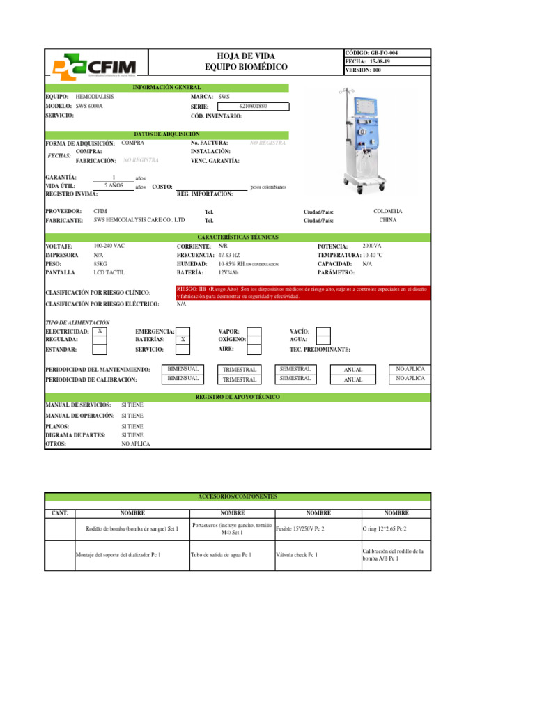 HV SWS 6000 A 2da | PDF | Bomba | Bienes manufacturados