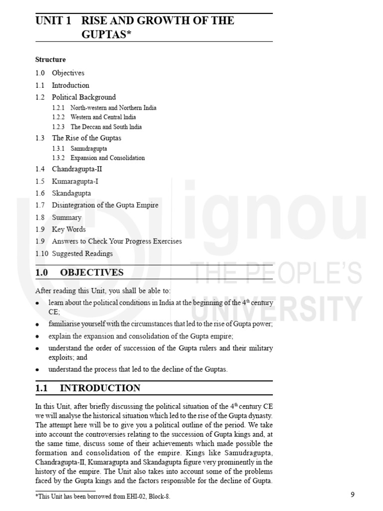 The Guptas | PDF | Ancient India
