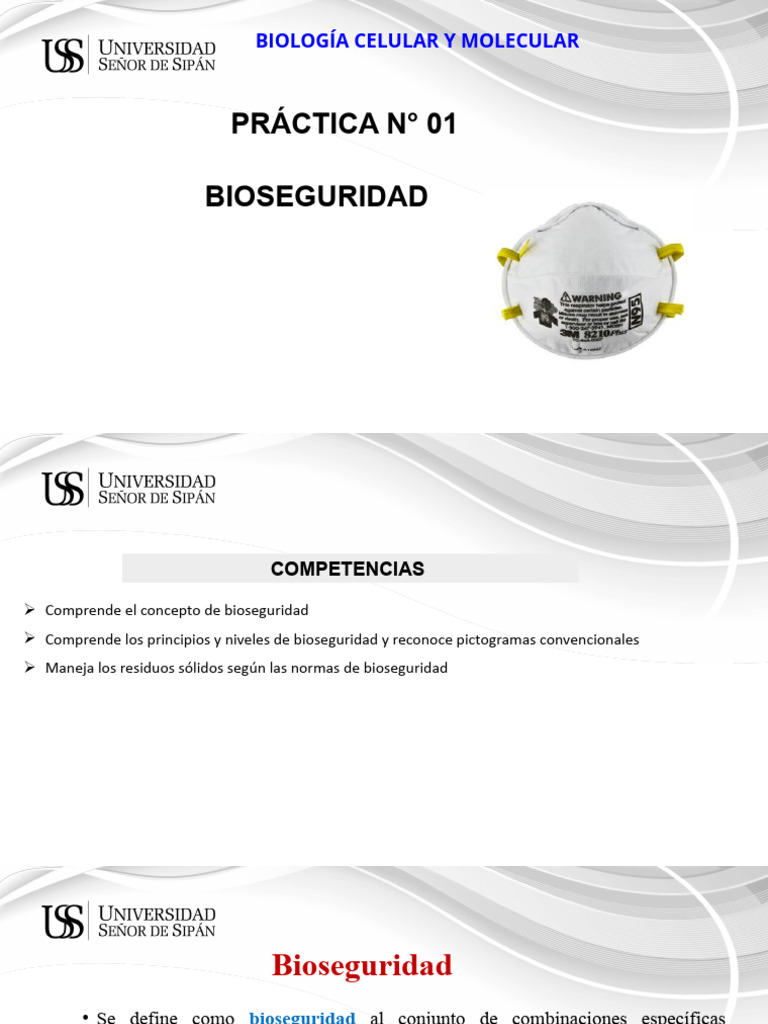 Práctica 1 - Bioseguridad | PDF | Laboratorios | Infección
