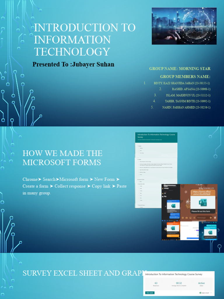 Introdution to Information Technology Presentation | PDF