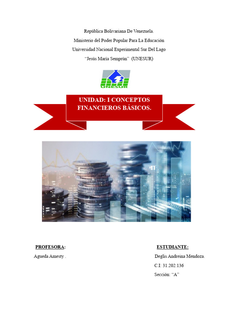 Conceptos Básicos Financieros | PDF | Bancos | Sistema financiero