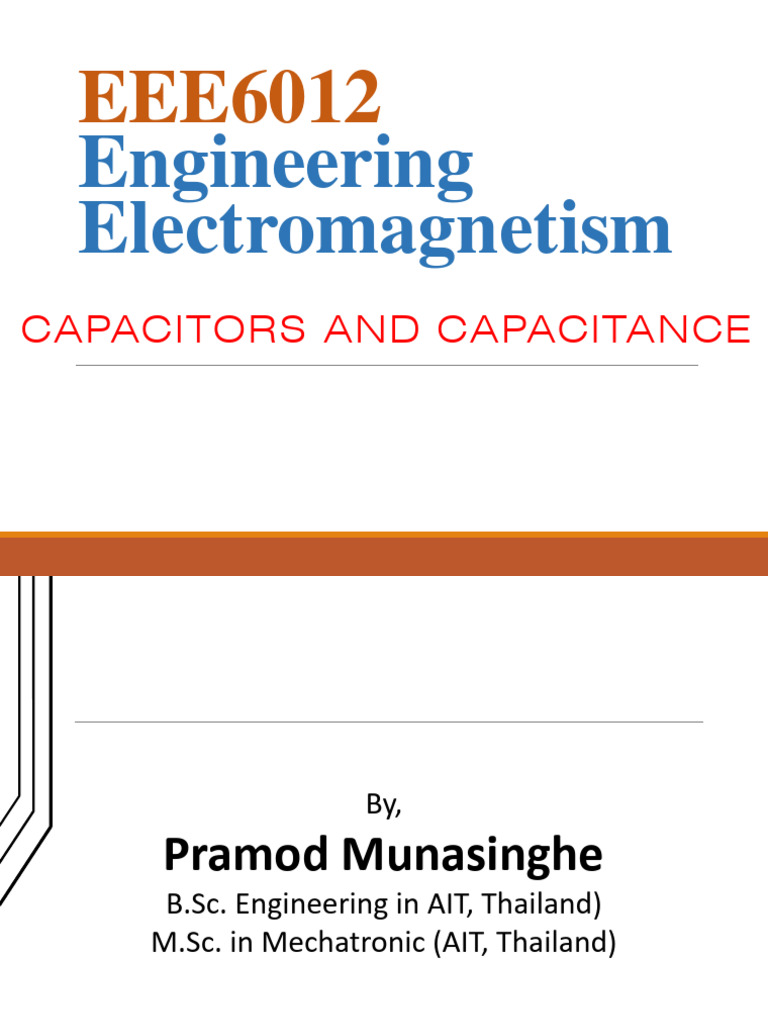 Capacitors and Capacitance Explained | PDF