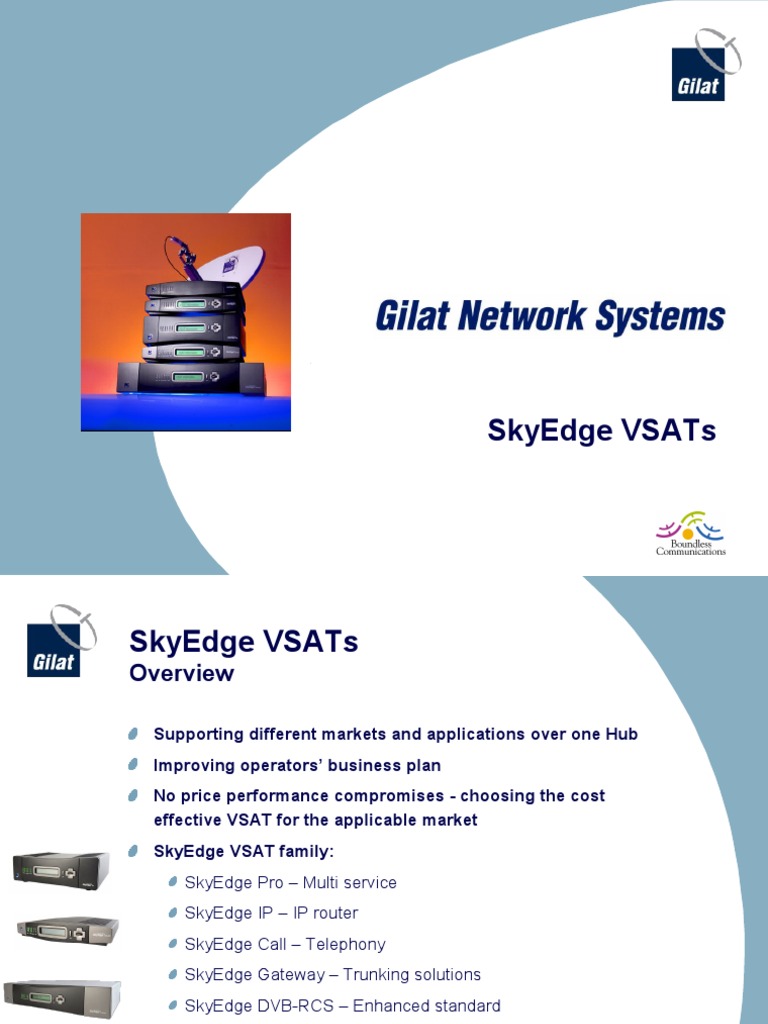 2-3 - SkyEdge VSATS | PDF | Very Small Aperture Terminal | Computer Network
