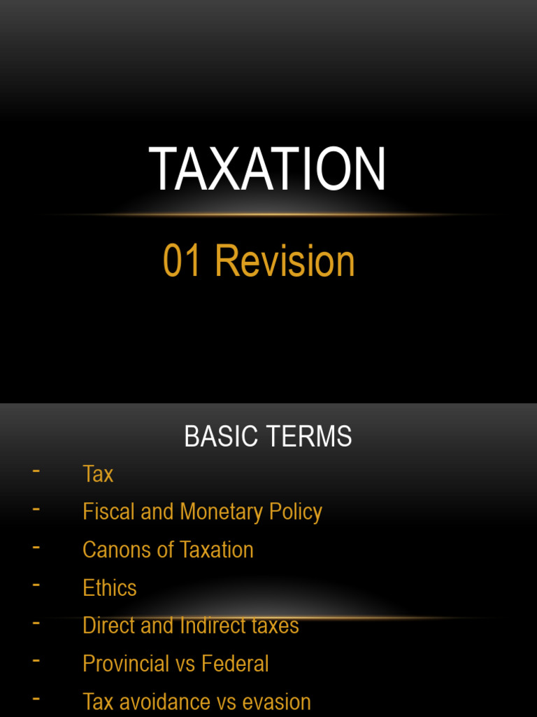 ATax - 01 Revision Salary Income | PDF | Cost Of Living | Taxes
