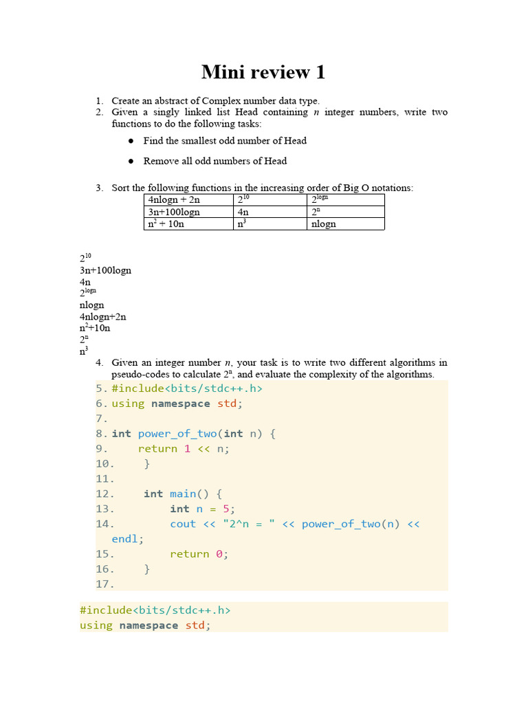 Assignments (17) | PDF | Time Complexity | Computer Science