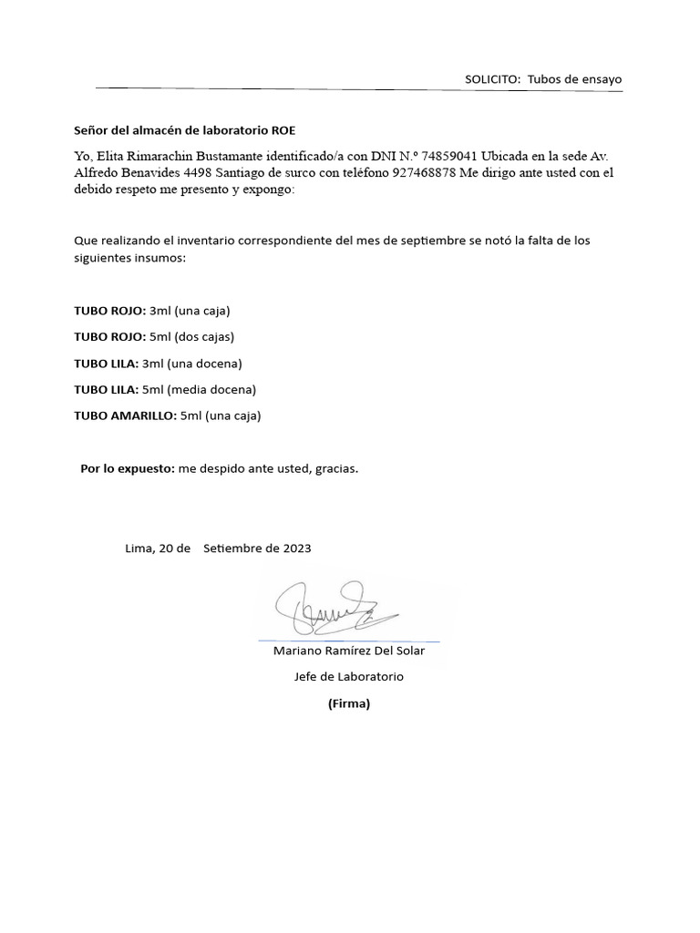 MODELO_DE_SOLICITUD_REQUERIMIENTO | PDF