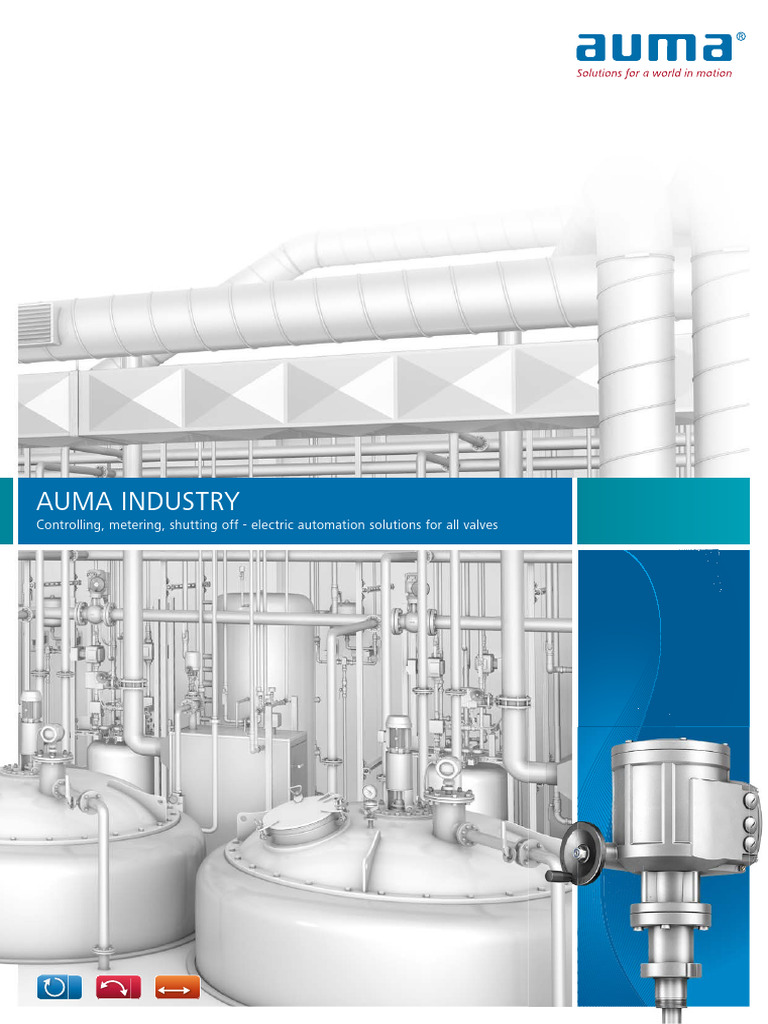 AUMA Electric Actuators Brochure | PDF | Actuator | Valve