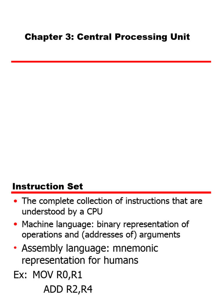 Chapter 3 LMS | PDF | Central Processing Unit | Computer Engineering