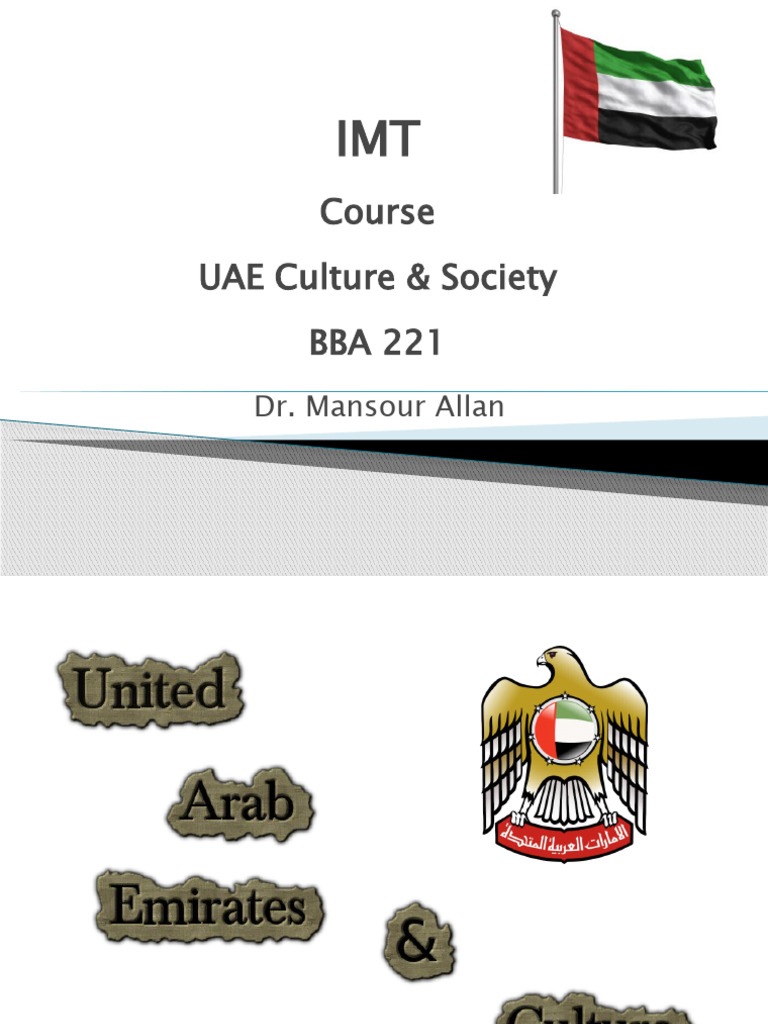 1 UAE Society | PDF | United Arab Emirates | Arabian Peninsula