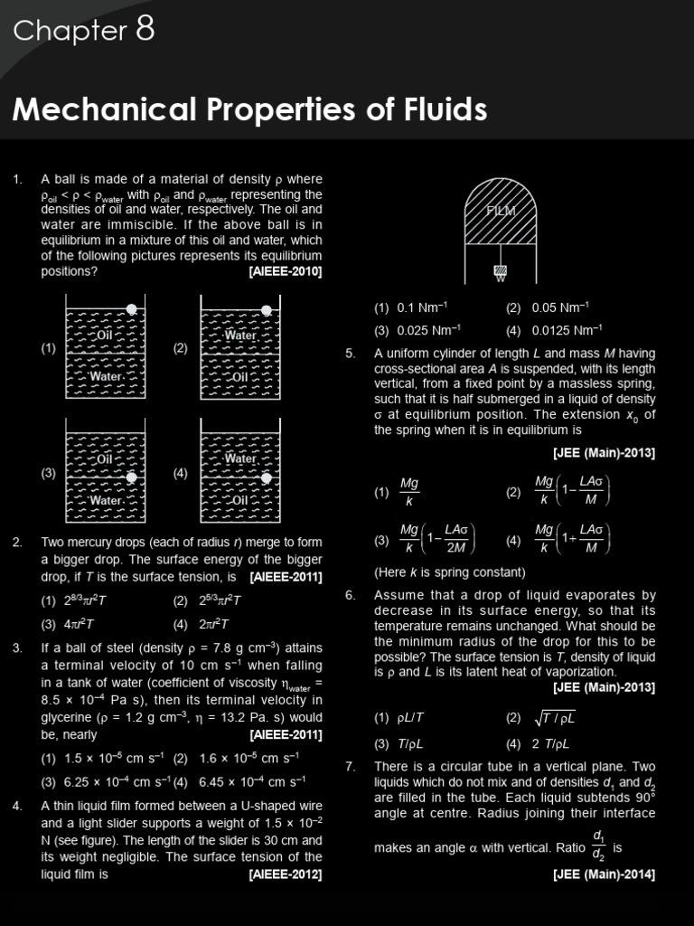 Fluids | PDF | Pressure | Physical Quantities