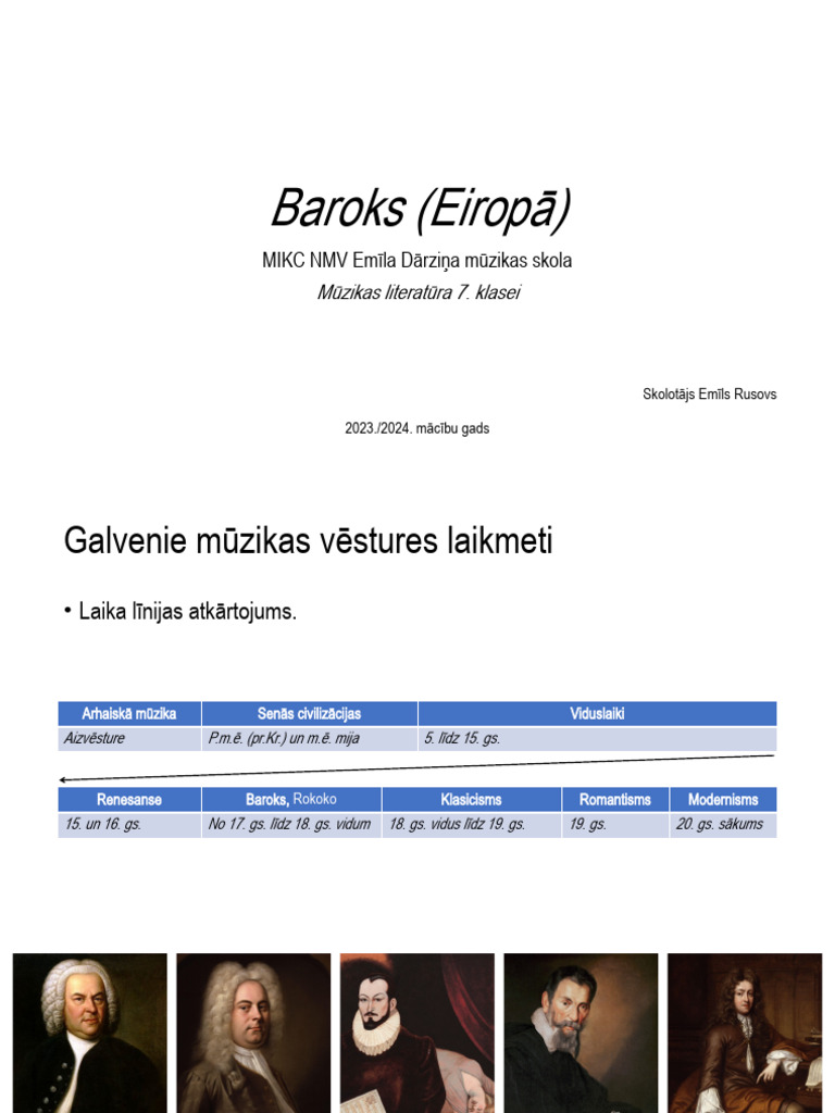 Edms 7 Muz Lit 16 Baroks Rusovs 03 | PDF