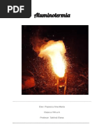 Aluminotermia | PDF