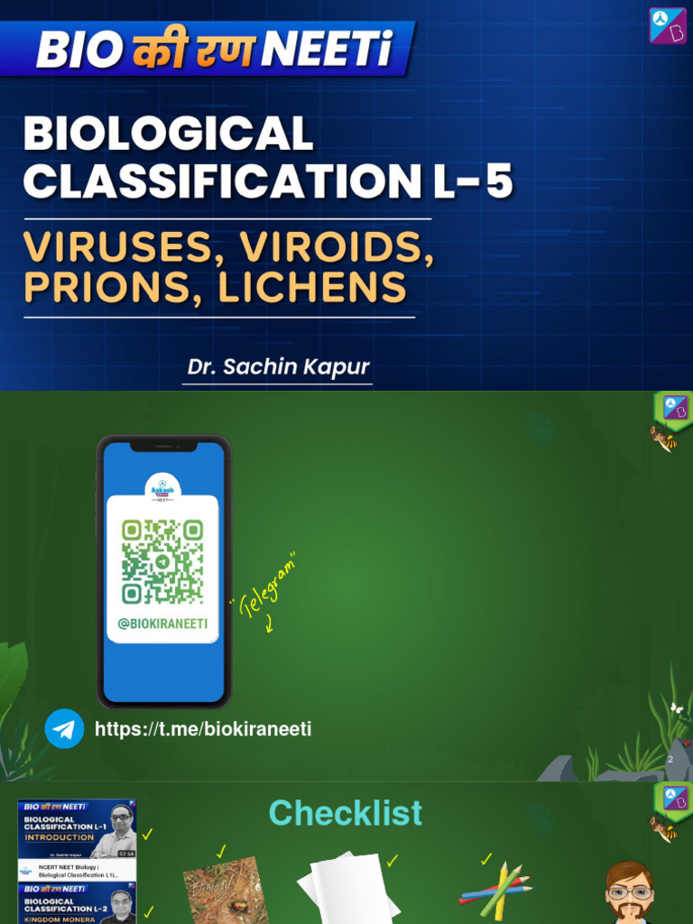 Biological Classification L5 | PDF | Virus | Algae