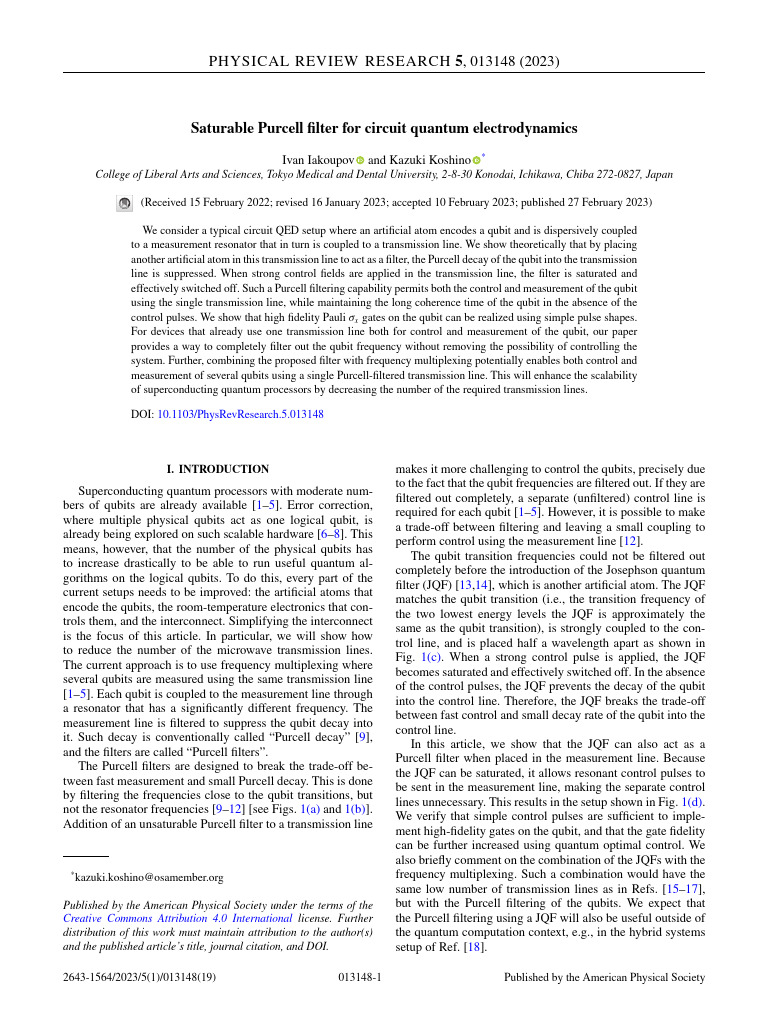 PhysRevResearch 5 013148 | PDF | Eigenvalues And Eigenvectors | Applied ...