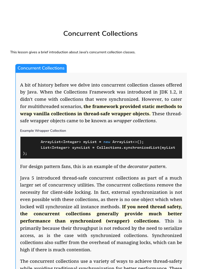 65 Concurrent Collections Pdf Parallel Computing Concurrent Computing