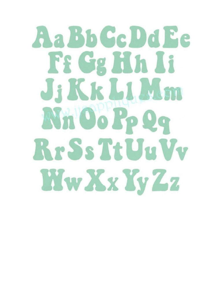 Abecedario aesthetic | PDF