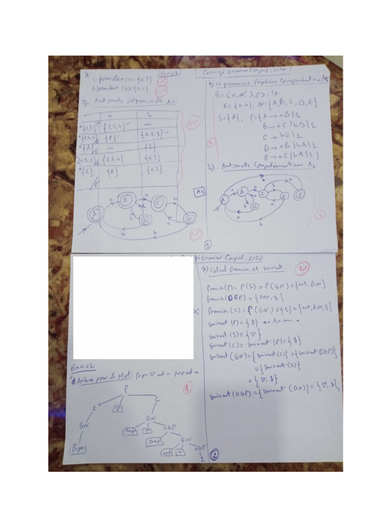 Corrige Efs 2020 | PDF