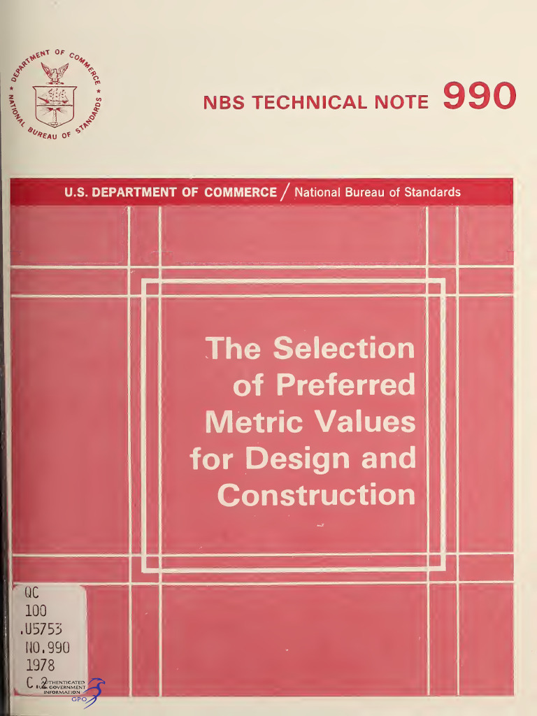 The Selection Preferred Values | PDF | Engineering | Measurement