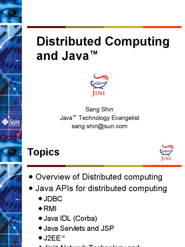 Distributed Computing Pdf Java Platform Java Servlet 