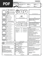 Ficha D&D 5e 2024 Automatica | PDF