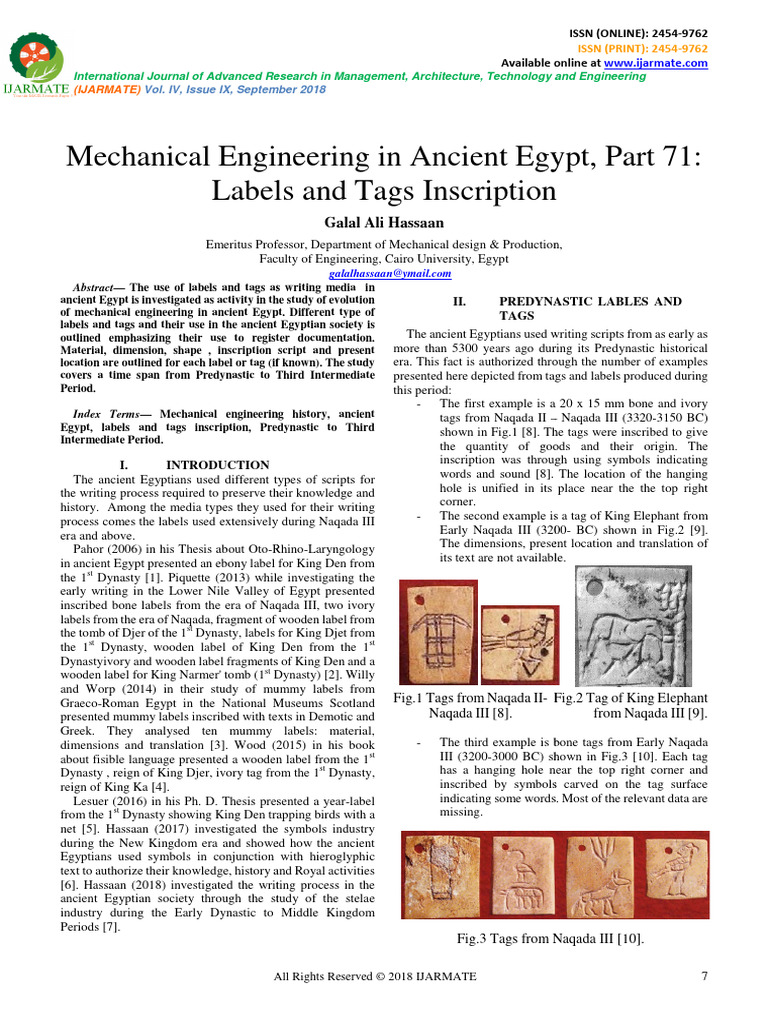 Narmer and Hor Aha Tablets | PDF | Ancient Egypt | Egypt
