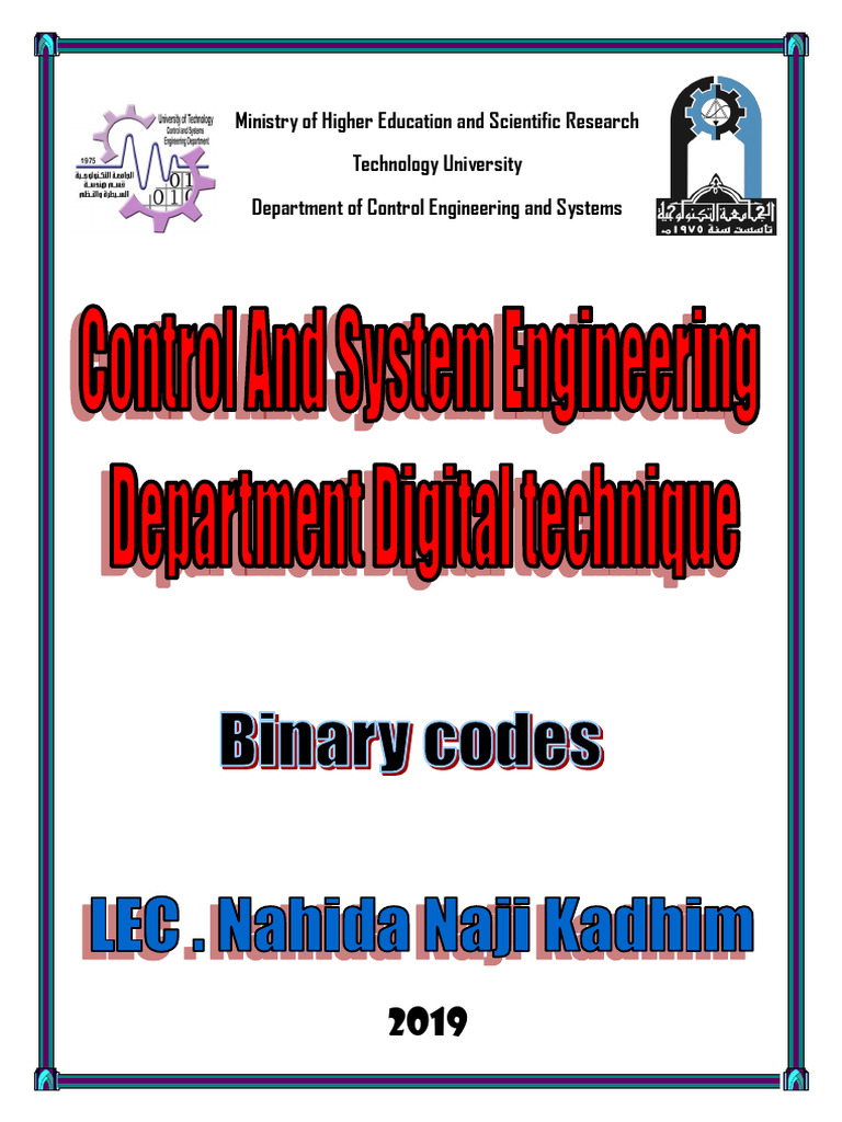 3 Binary Codes | PDF | Binary Coded Decimal | Bit 3 Binary Codes | PDF | Binary Coded Decimal | Bit
