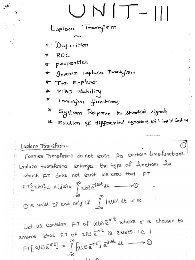 Unit-Iii (S & S) - R20 | PDF