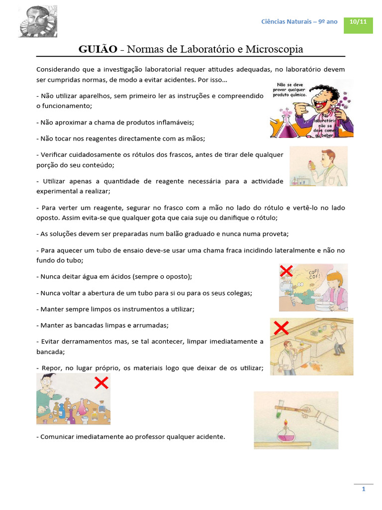 CN9 NormasLaboratorioMicros | PDF | Olho | Ótica