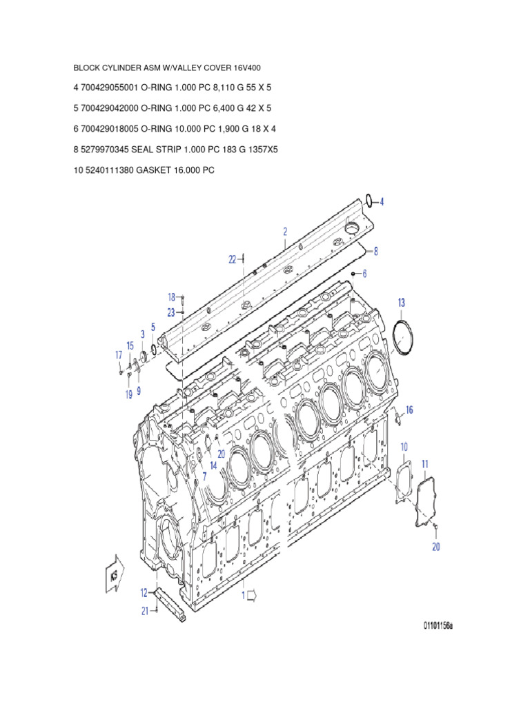 Block Cylinder Asm W | PDF