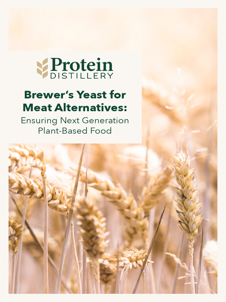 Brewer's Yeast for Meat Alternatives | PDF | Meat | Brewing