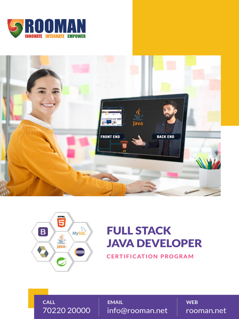 Full Stack Java Developer | PDF | Method (Computer Programming) | Bootstrap (Front End Framework)